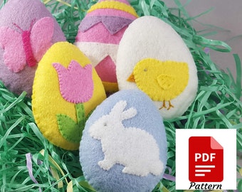 Felt Easter Pattern - Etsy