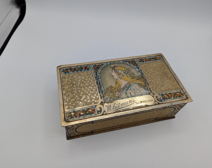 Vintage Whitman's Salmagundi Tin Sampler Box - Fantastic Condition - Etsy