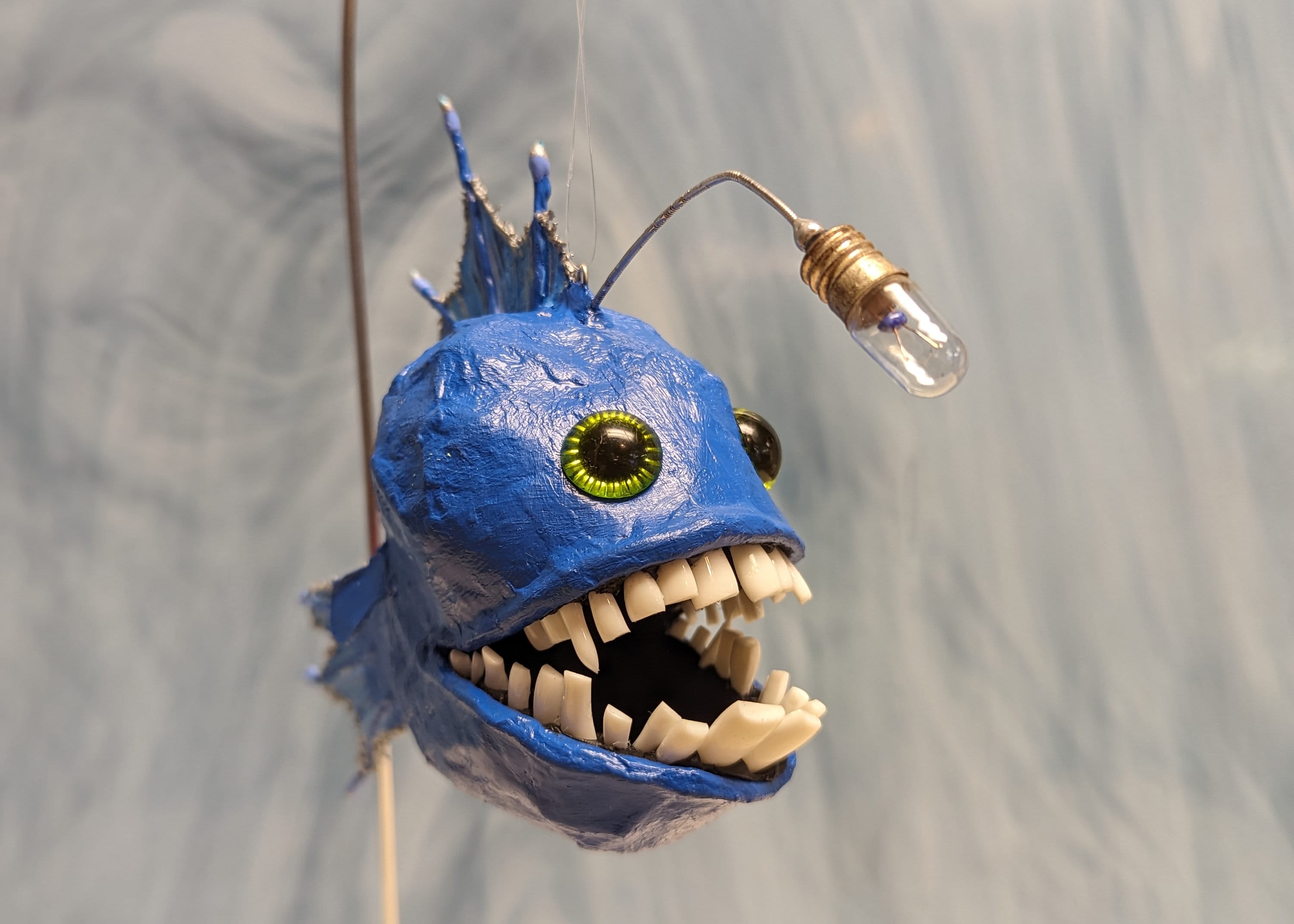 Paper Mache Angler Fish