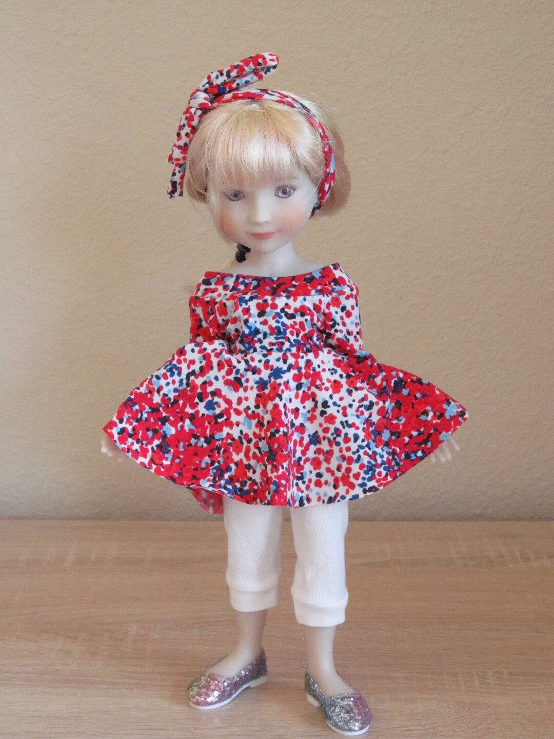 Red White and Blue Play Set for Ruby Red Siblies 12" Doll Fashion ...