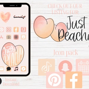 20 fonds d'écran Peach pour téléphone, Peach iOS 14 Aesthetic, Just ...
