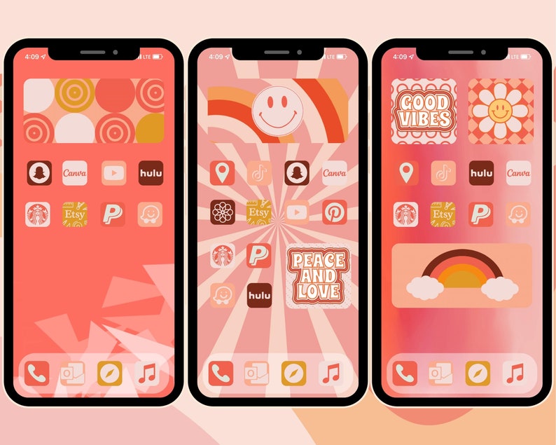 3000 App Icons Retro Ios 14 Icons Retro Iphone Wallpaper - Etsy