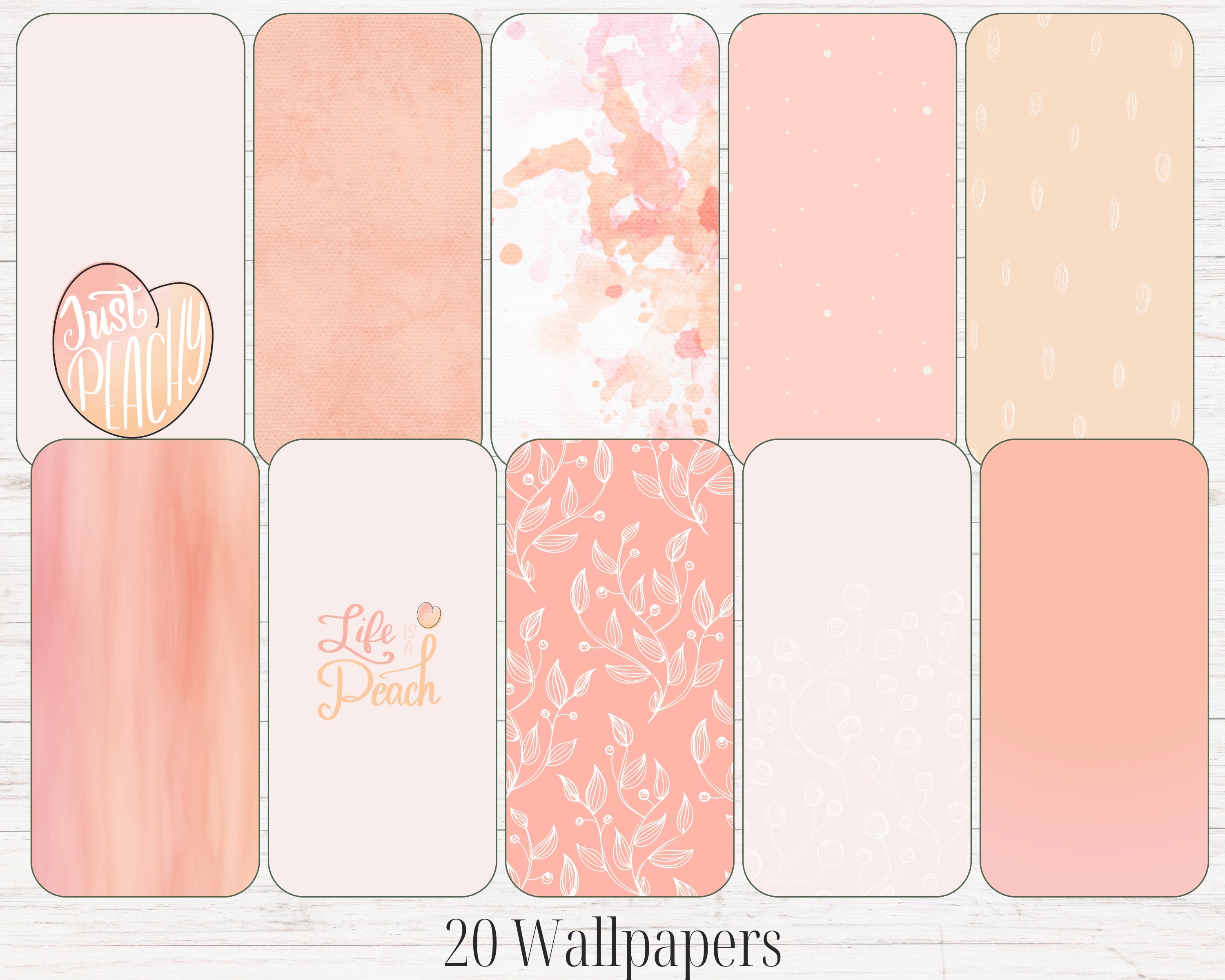 Peach Color Wallpaper For Phone