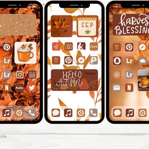 20 Fall Phone Wallpapers, Autumn Aesthetic, Ios 15, Ios 16, Pumpkin ...