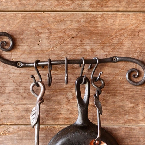 Coat Rack Hand Forged - Etsy