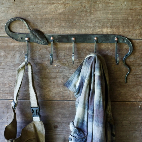 Blacksmith Coat Rack - Etsy