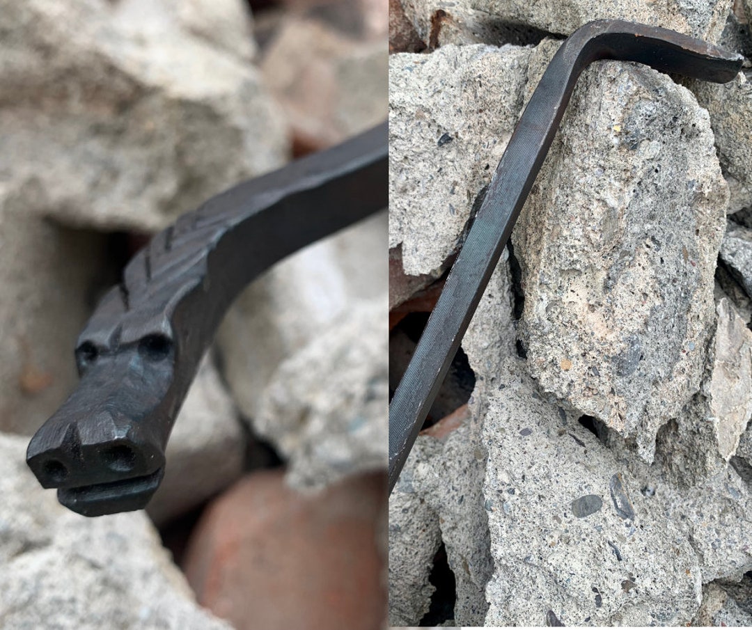 Dragon Fire Poker | Blacksmith Hand Forge Fire Tool Hand Made Iron ...