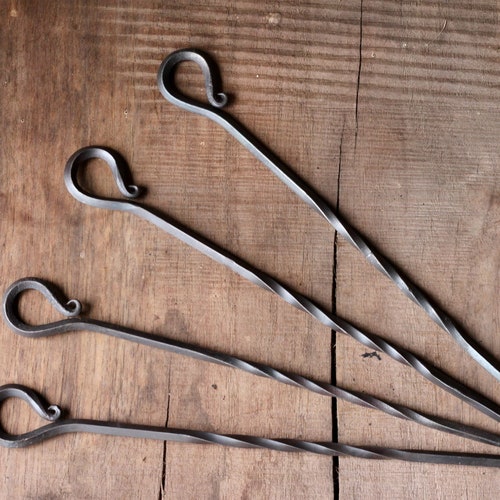 Hand Forged Roasting Sticks - Etsy