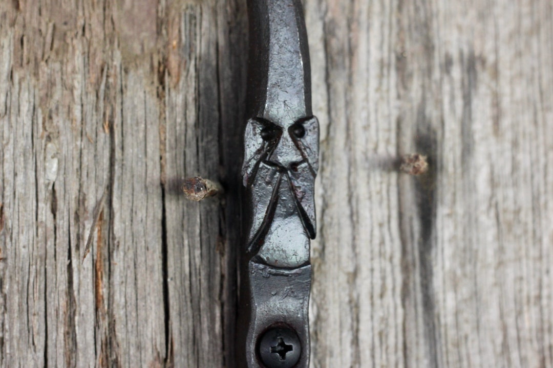 Wizard Hook Hand Forged Blacksmith Wizard/Santa Coat Hanger Hook - Etsy.de