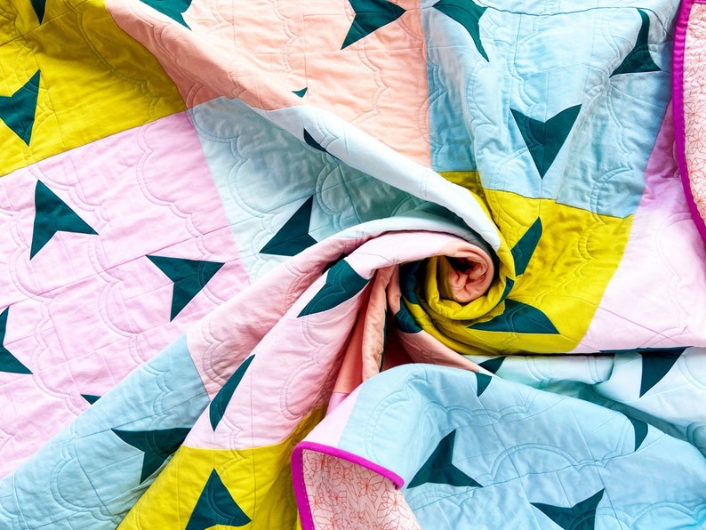 PDF Flight Quilt Pattern Download Beginner Foundation Paper - Etsy