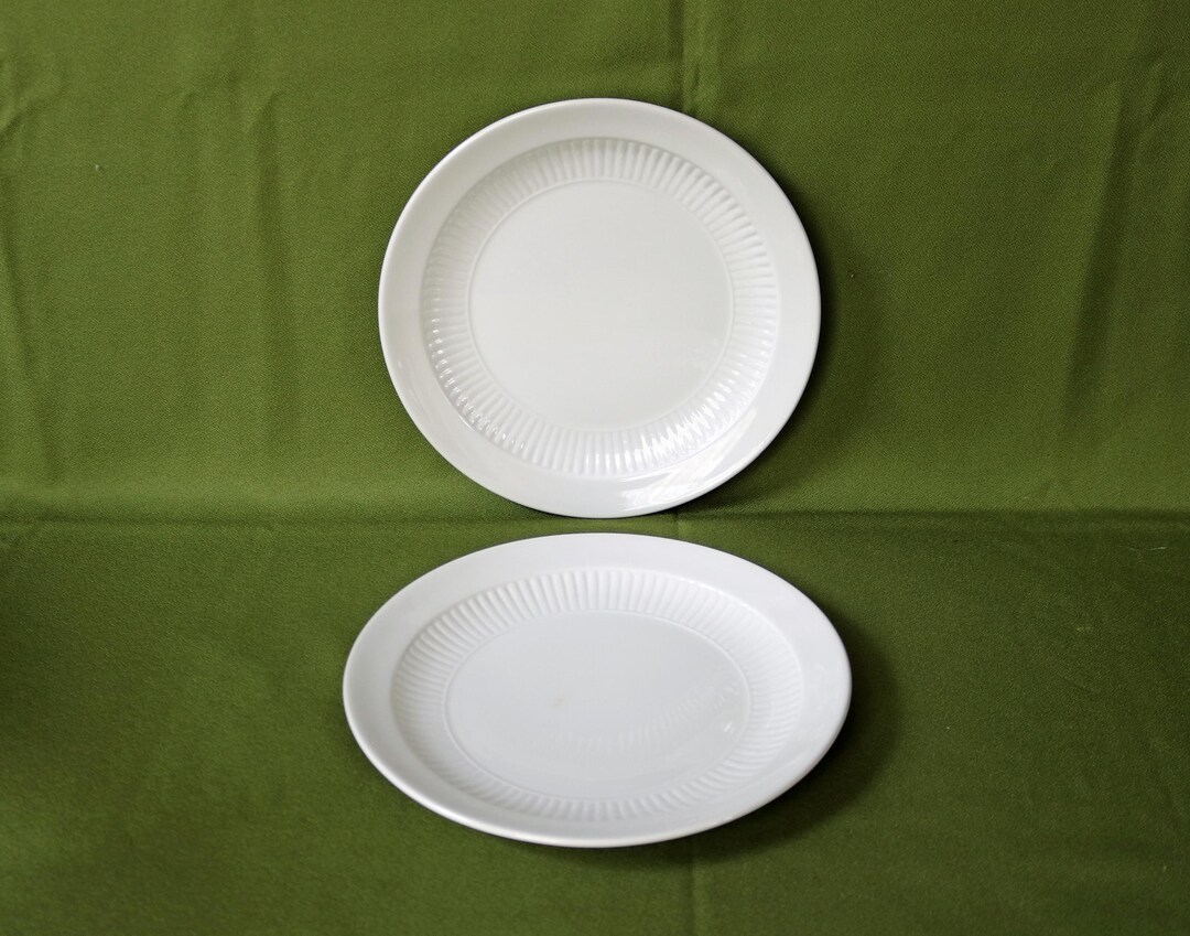 Adams ~ Empress ~ 8" Salad Plates ~ Set of Two (2) ~ Ironstone ~ Inner ...