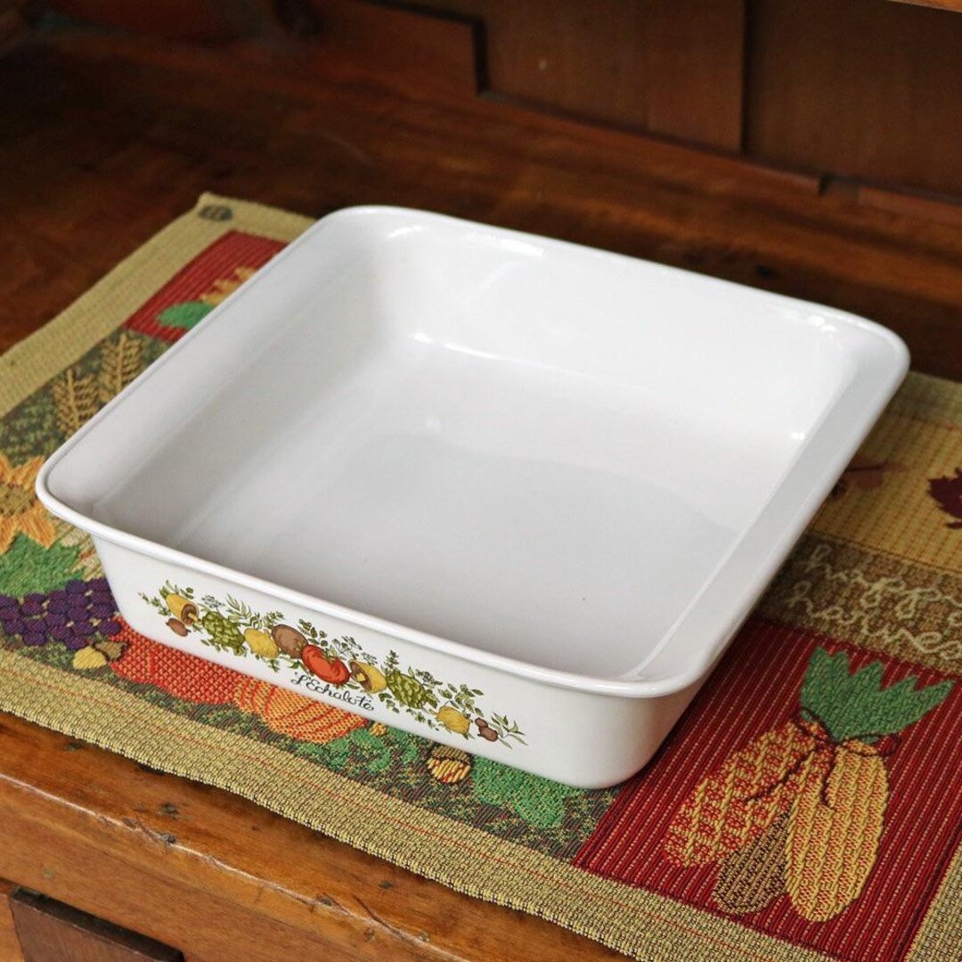 8x8x2" ~ "spice O' Life" Corning Ware Square Baker ~ P-322 ~ Casserole ...