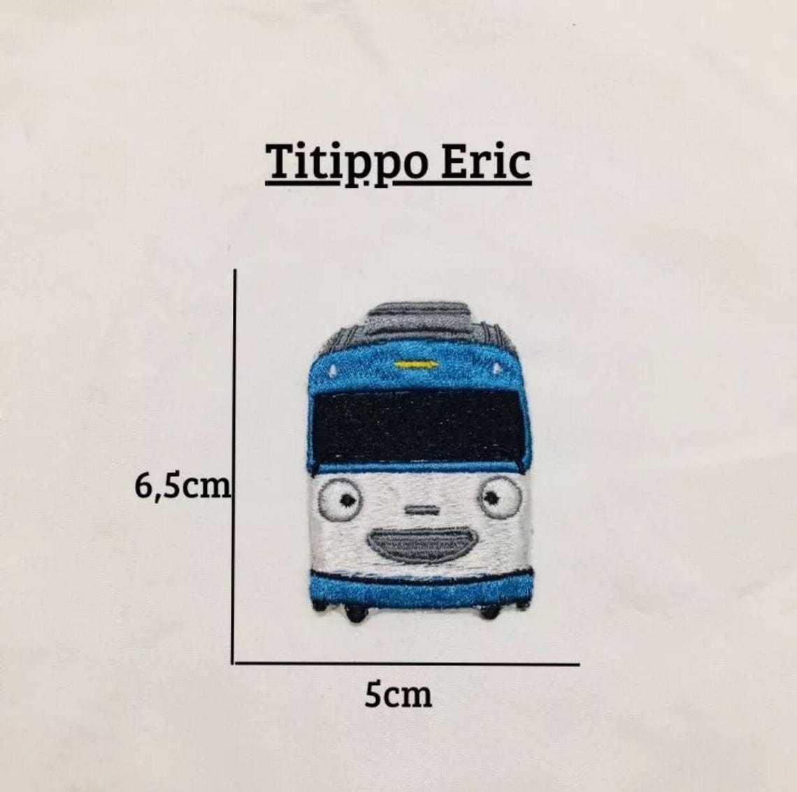 1 Piece Titipo Character Iron on Embroidered Patch, Applique, Suitable ...