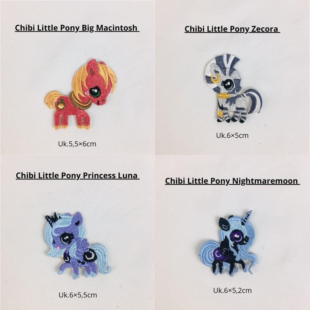 1 Piece My Little Pony Iron on Embroidered Patch, Applique, Suitable ...