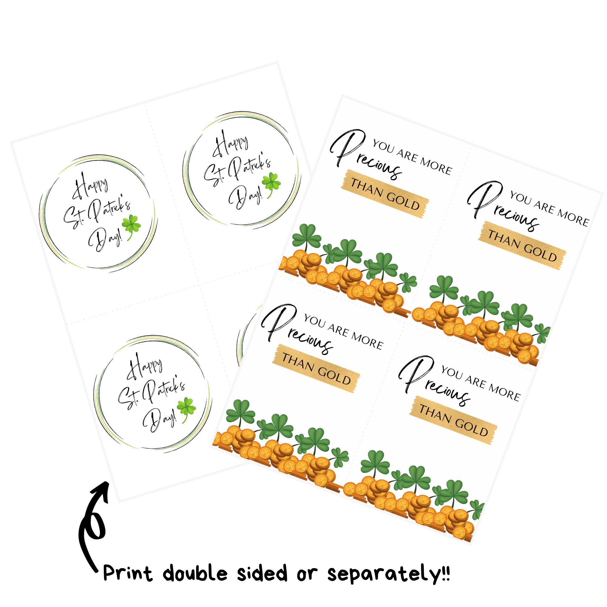 March Happy St Patrick's Day LDS Ministering Gift Idea, Relief Society ...