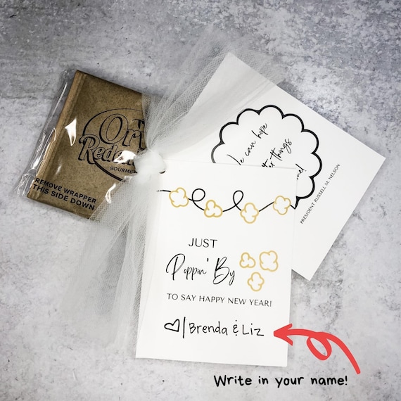 January Happy New Year LDS Ministering Gift Idea Primary | Etsy