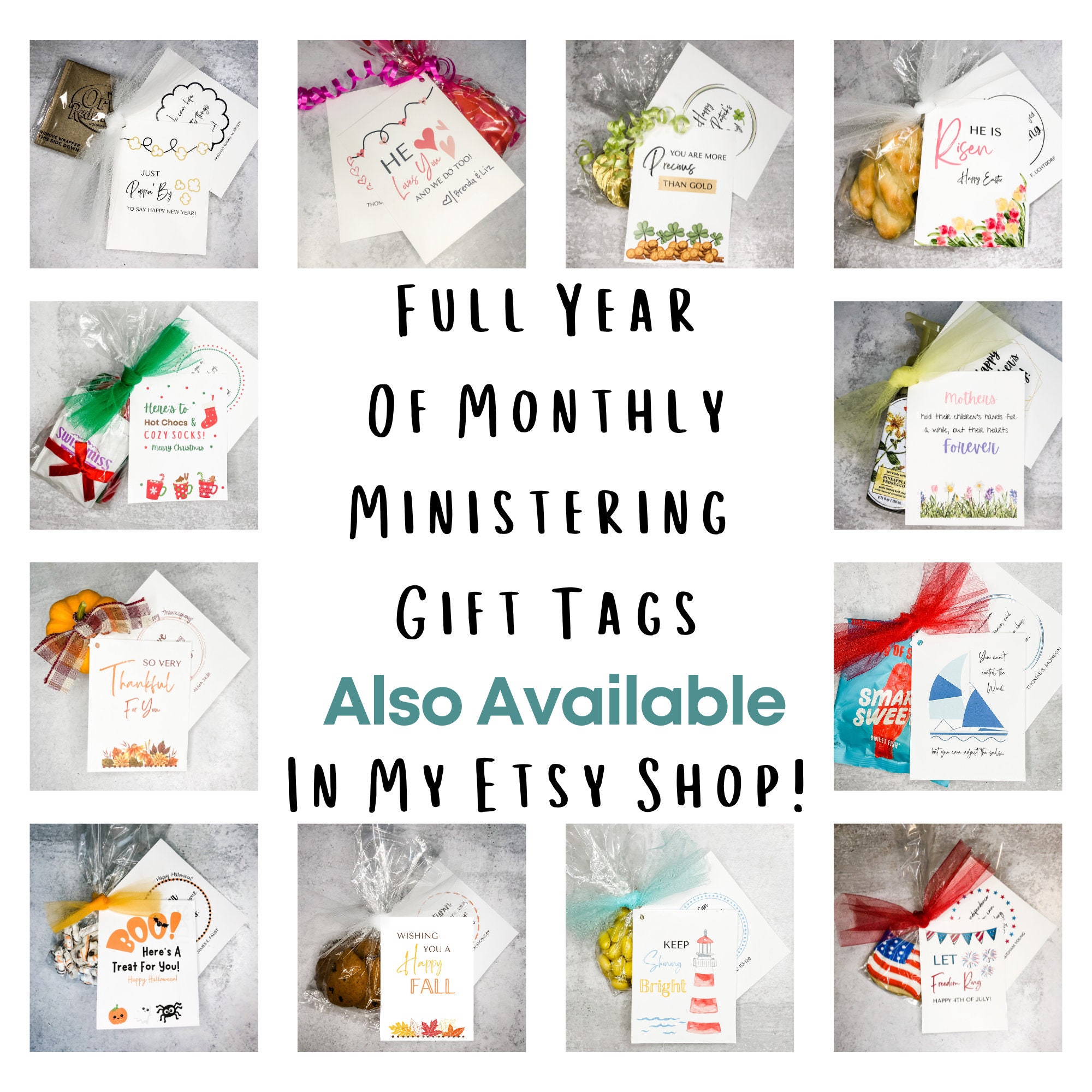January Happy New Year, LDS Ministering Gift Idea, Primary Gift Idea ...
