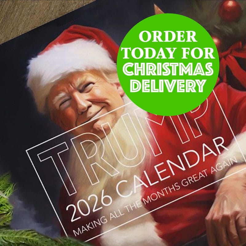 Trump 2026 Calendar - Etsy