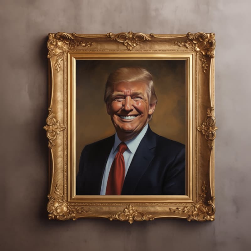 Trump Canvas Wall Art - Etsy