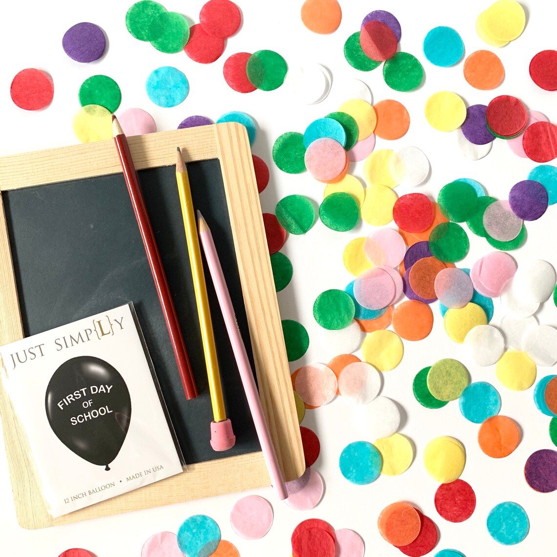 First Day of School Decorations Back to School Confetti | Etsy