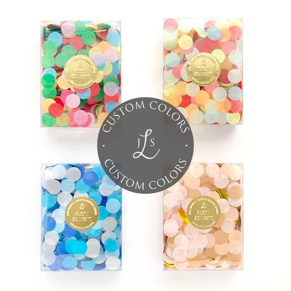 Custom Confetti - Etsy
