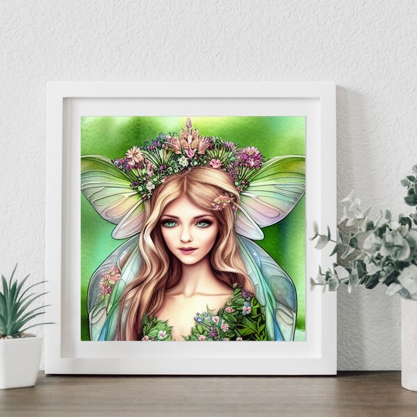 Fairy Wall Art - Etsy UK