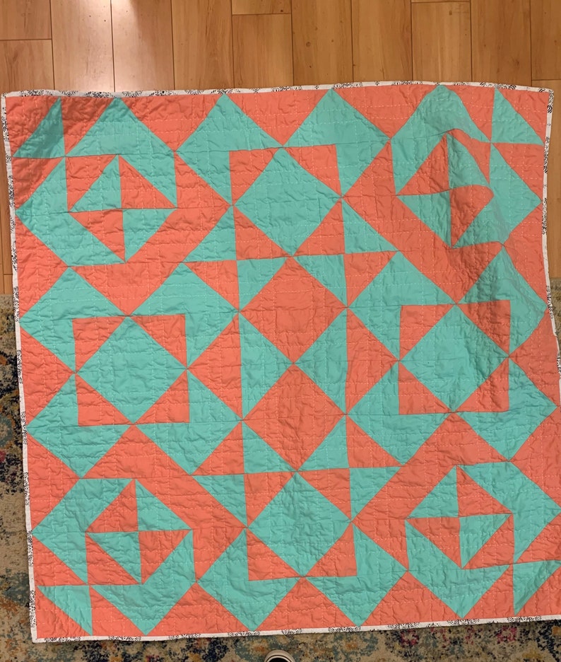 Dancing Nancy Quilt Pattern || Quilt Pattern || Colorful Home Decor ...