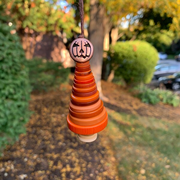 Button Tree Ornament - Etsy