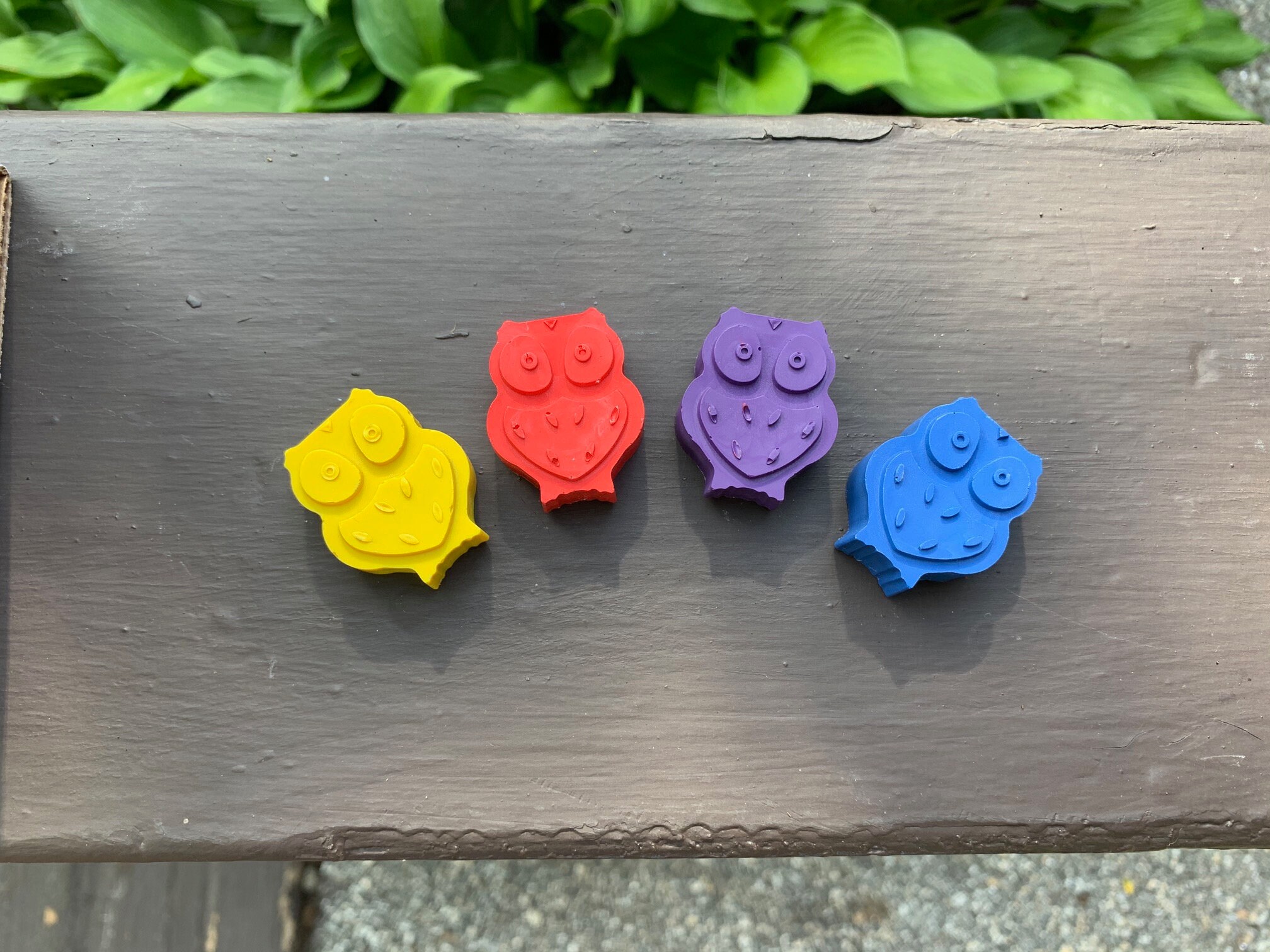 Owl Crayons Set of 5 great for Party Favors and Stocking - Etsy UK
