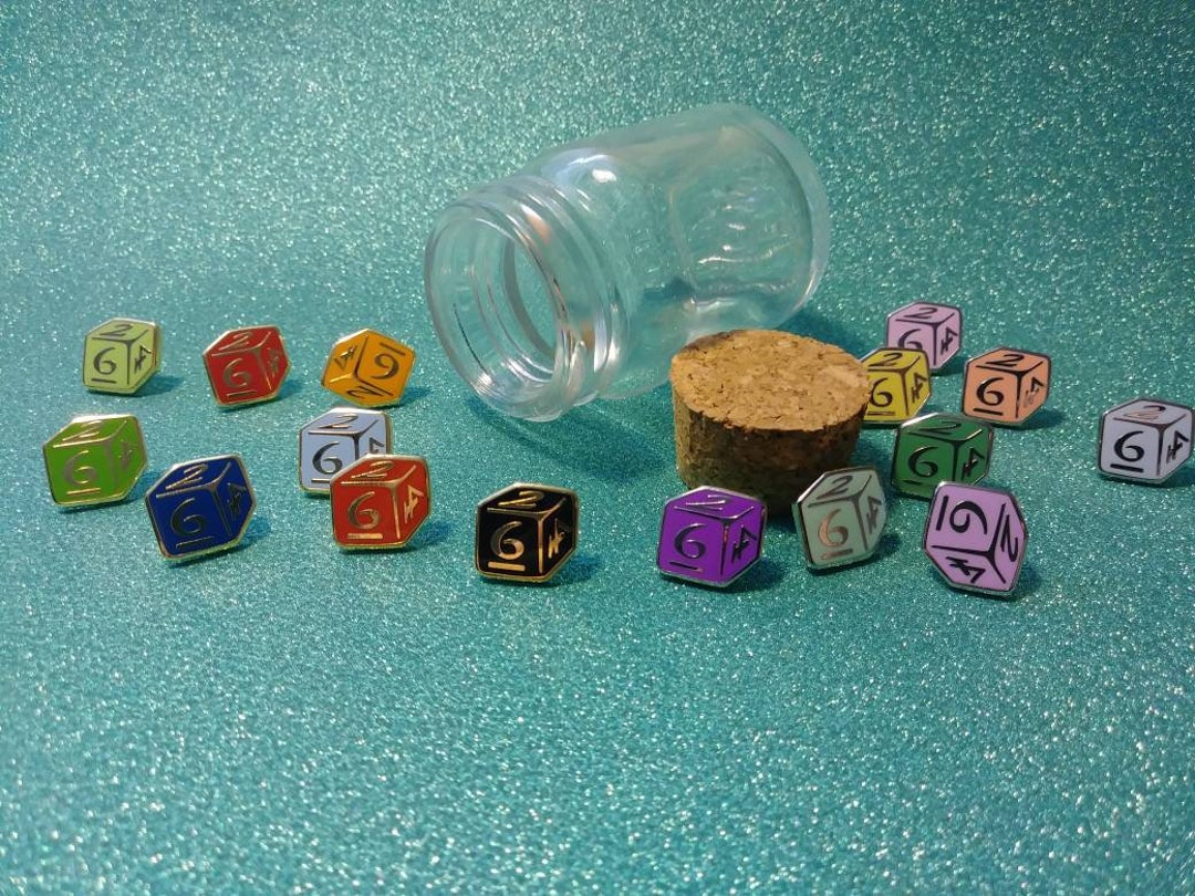 Mini Dice Filler Pin, Dice, Filler Pins, D6, Rpg, Rollplaying, DM, GM ...