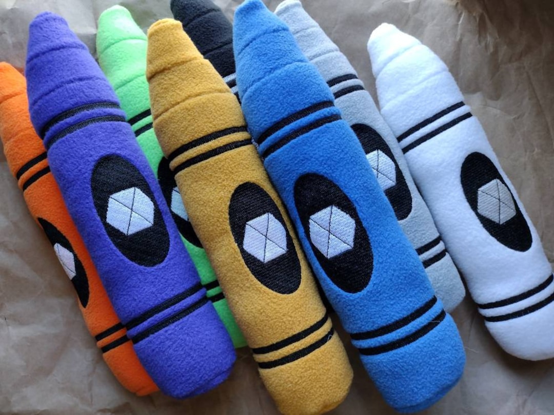 Titan Crayon Plushies - Etsy