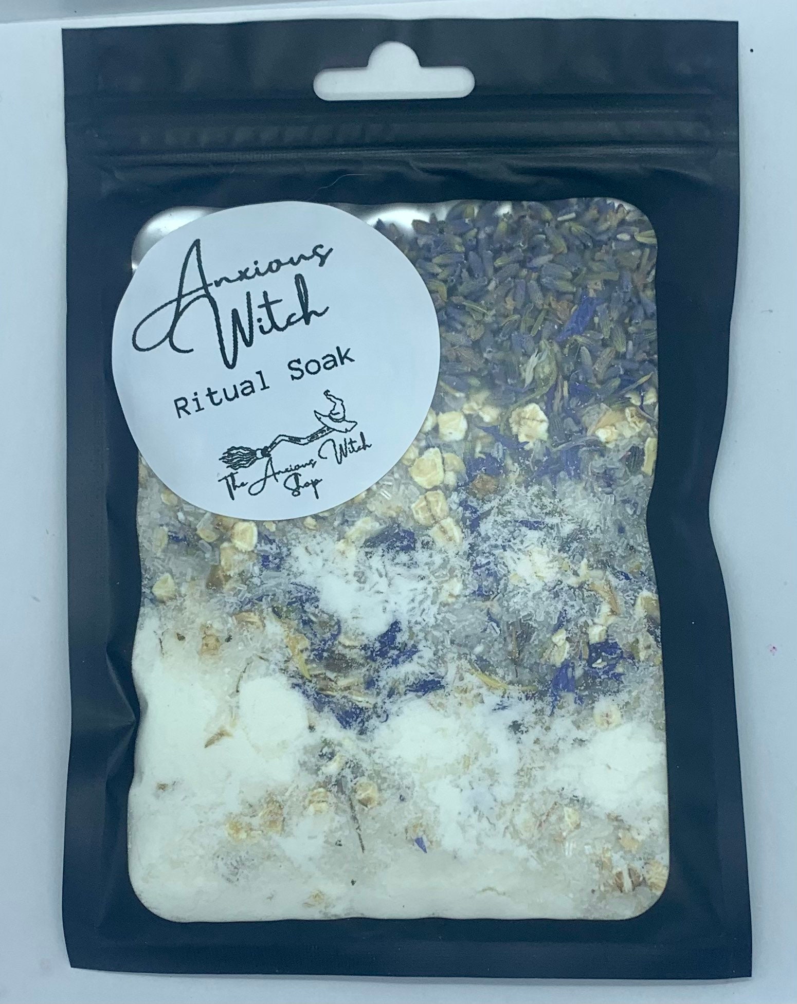 ANXIOUS WITCH Ritual Bath Soak Bath Herbs Bath Salts - Etsy