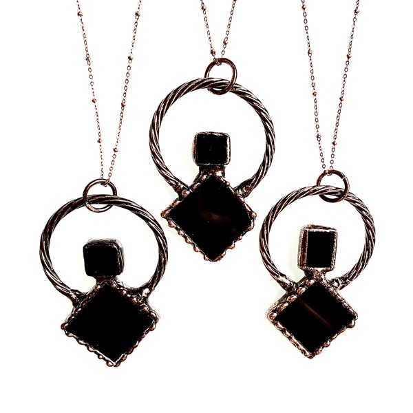 Antique Obsidian Ring - Etsy