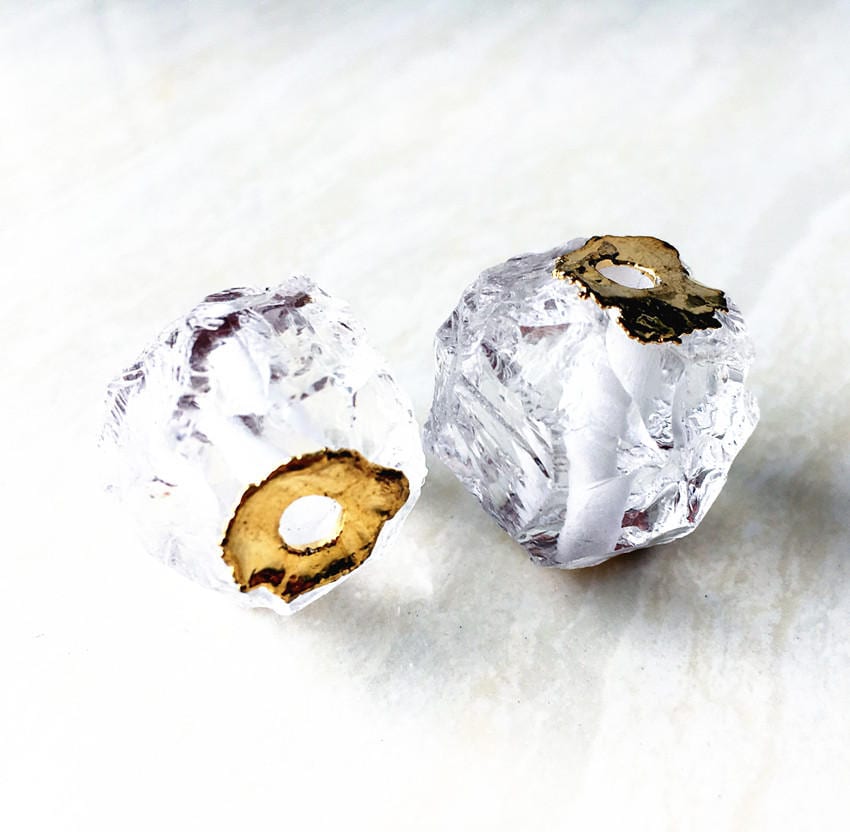 New Arrival Rock Crystal Quartz Round Beads Natural Clear - Etsy