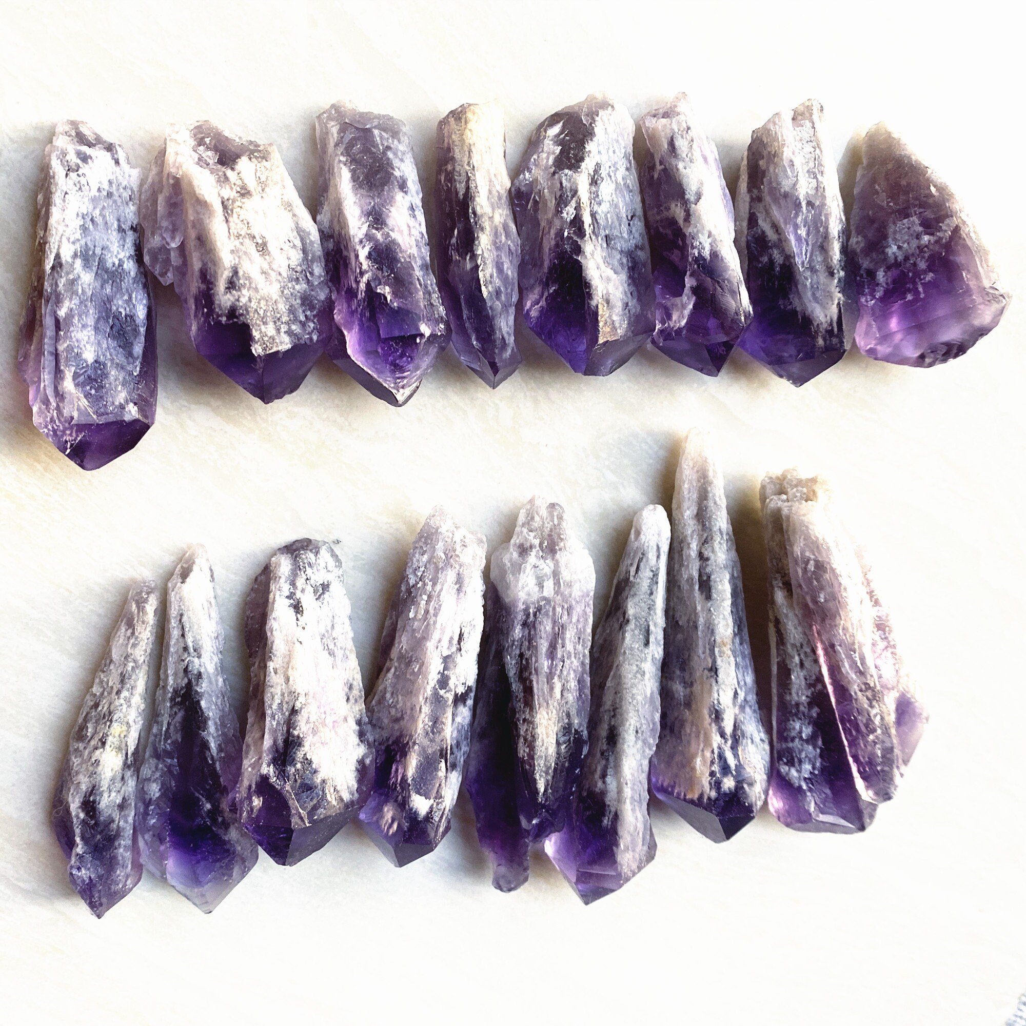 Large Raw Amethyst Point Pendant Amethyst Root Healing - Etsy