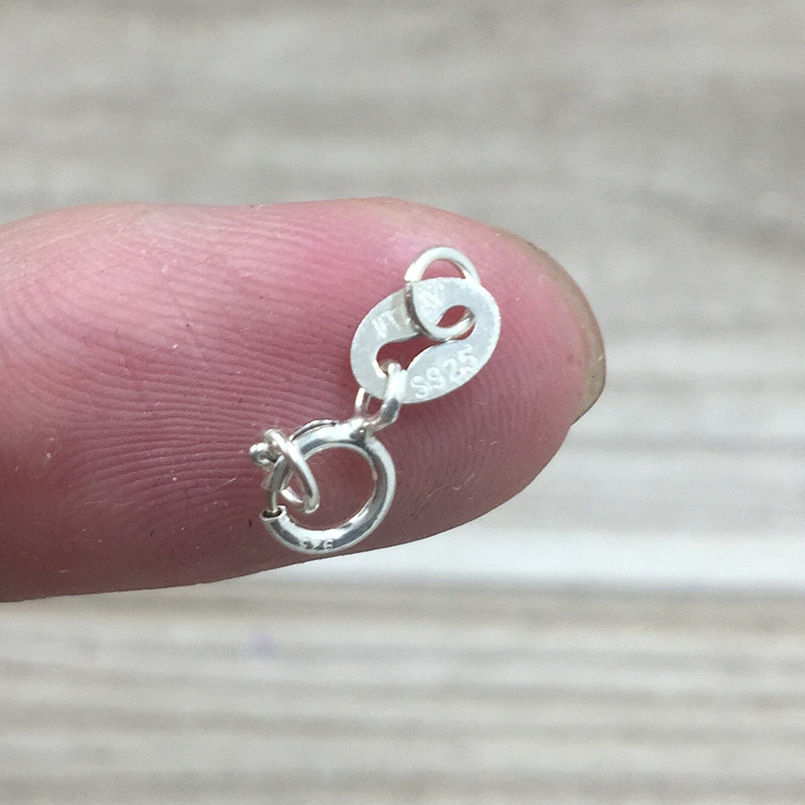 5mm 925 Sterling Silver Spring Ring Closures and 3mm Open Jump | Etsy