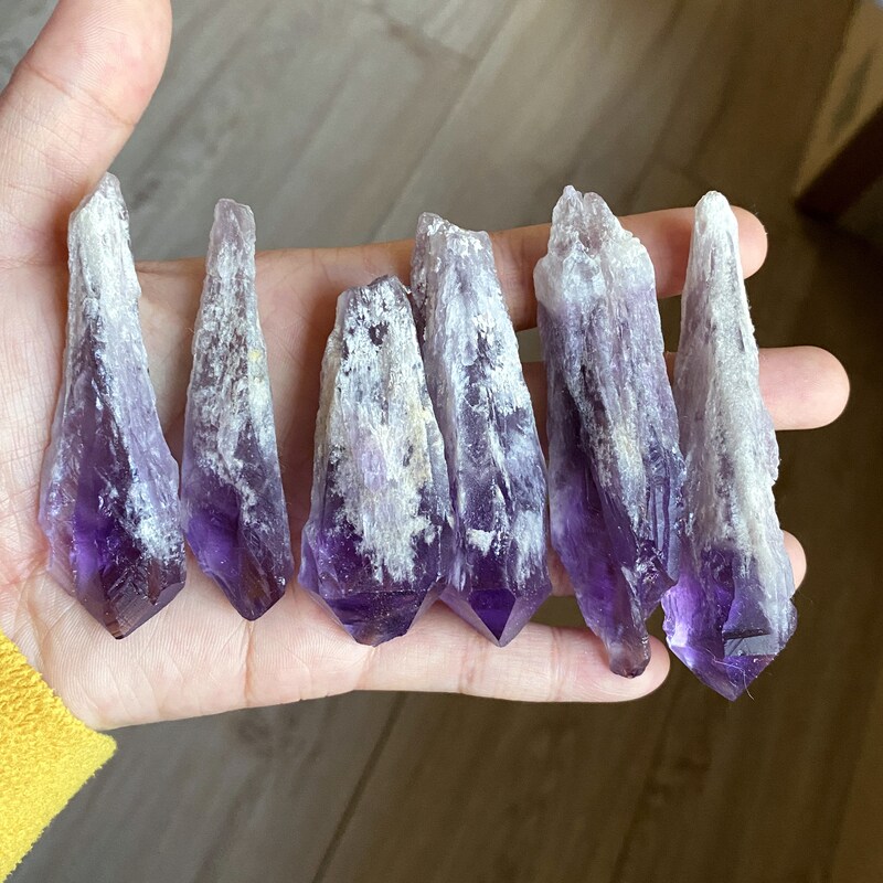Raw Amethyst Crystal - Etsy