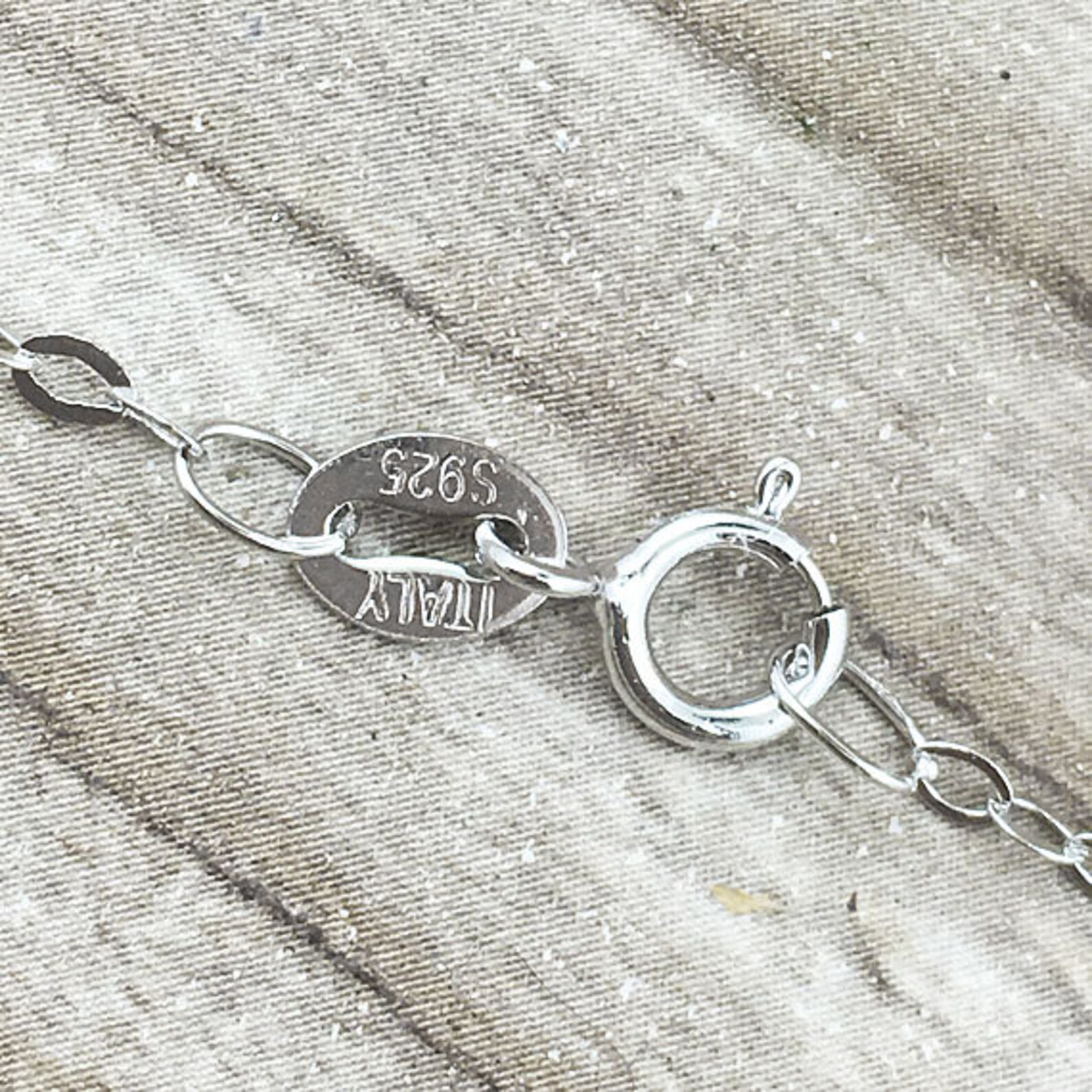 925 Sterling Silver Chain Necklaces 18 Inches Bulk 5 Finished - Etsy