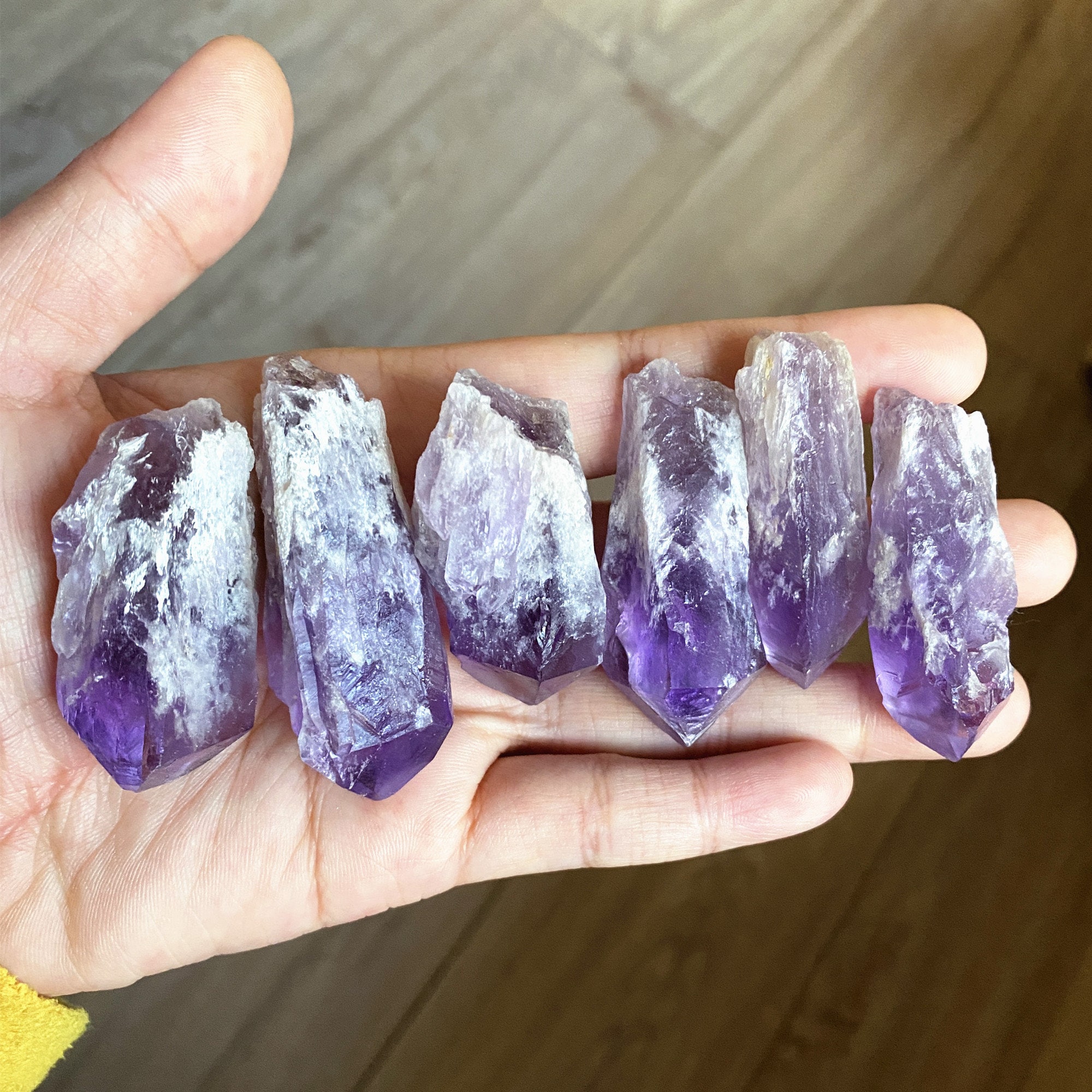 Large Raw Amethyst Point Pendant Amethyst Root Healing - Etsy