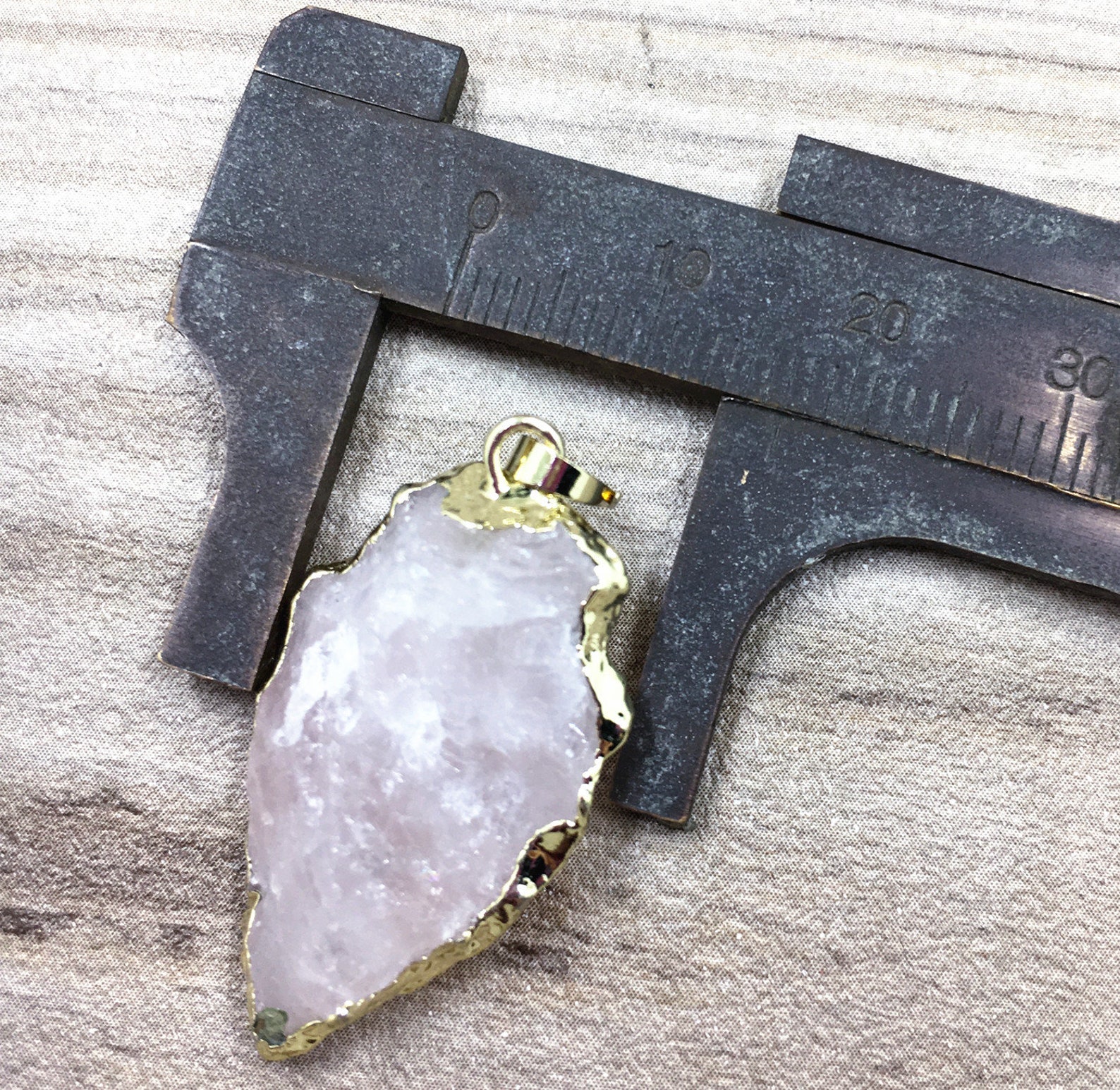 Wholesale Rose Quartz Crystal Arrowhead Pink Stone Arrow Head - Etsy