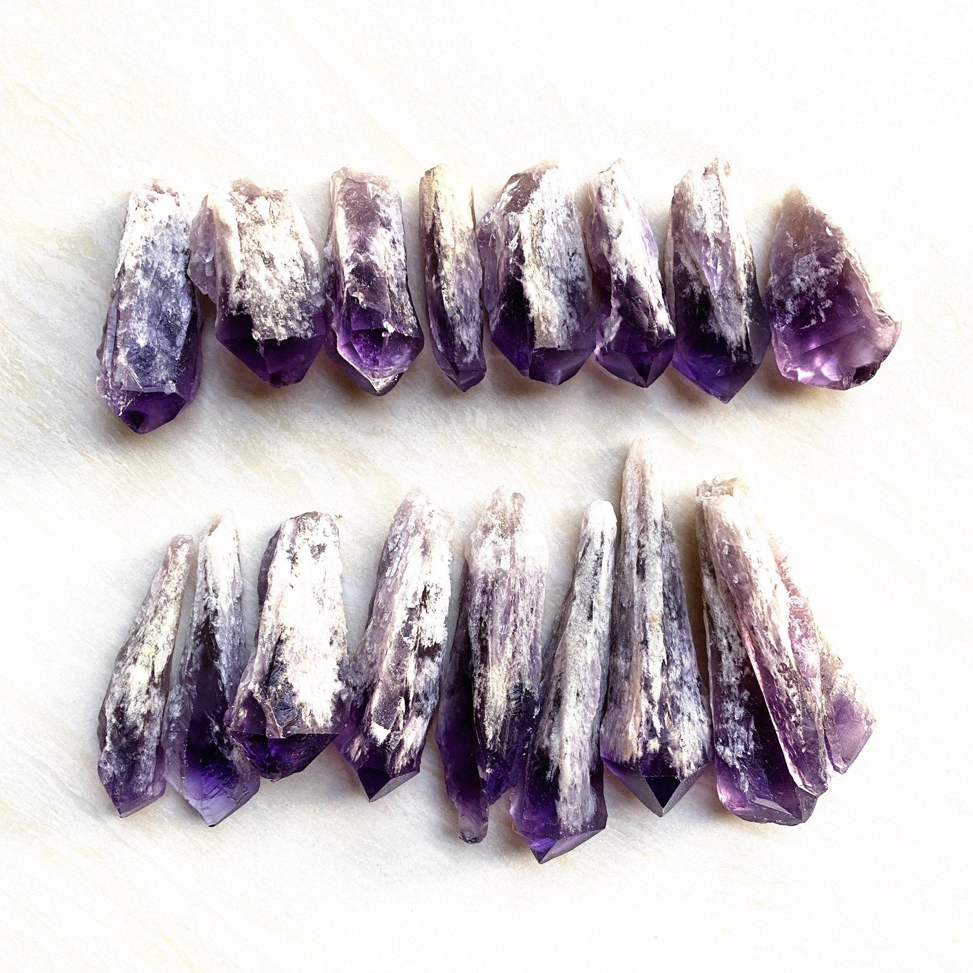 Large Raw Amethyst Point Pendant Amethyst Root Healing - Etsy