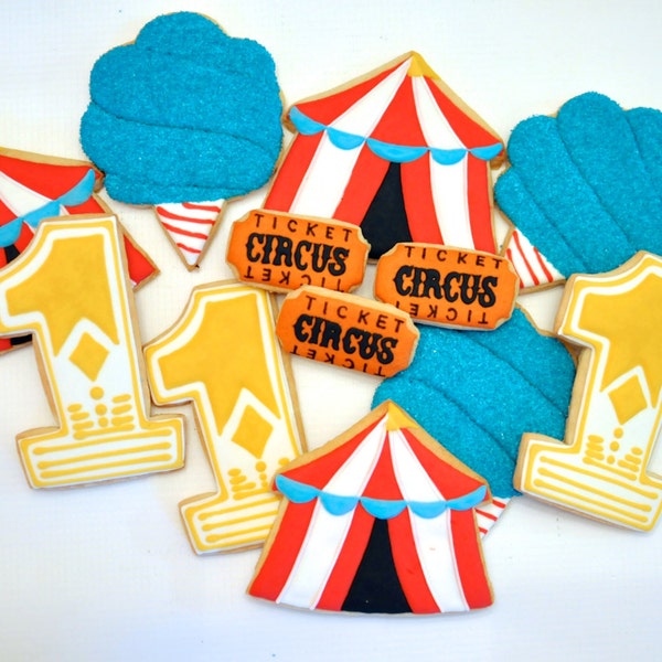 Circus Cookies - Etsy