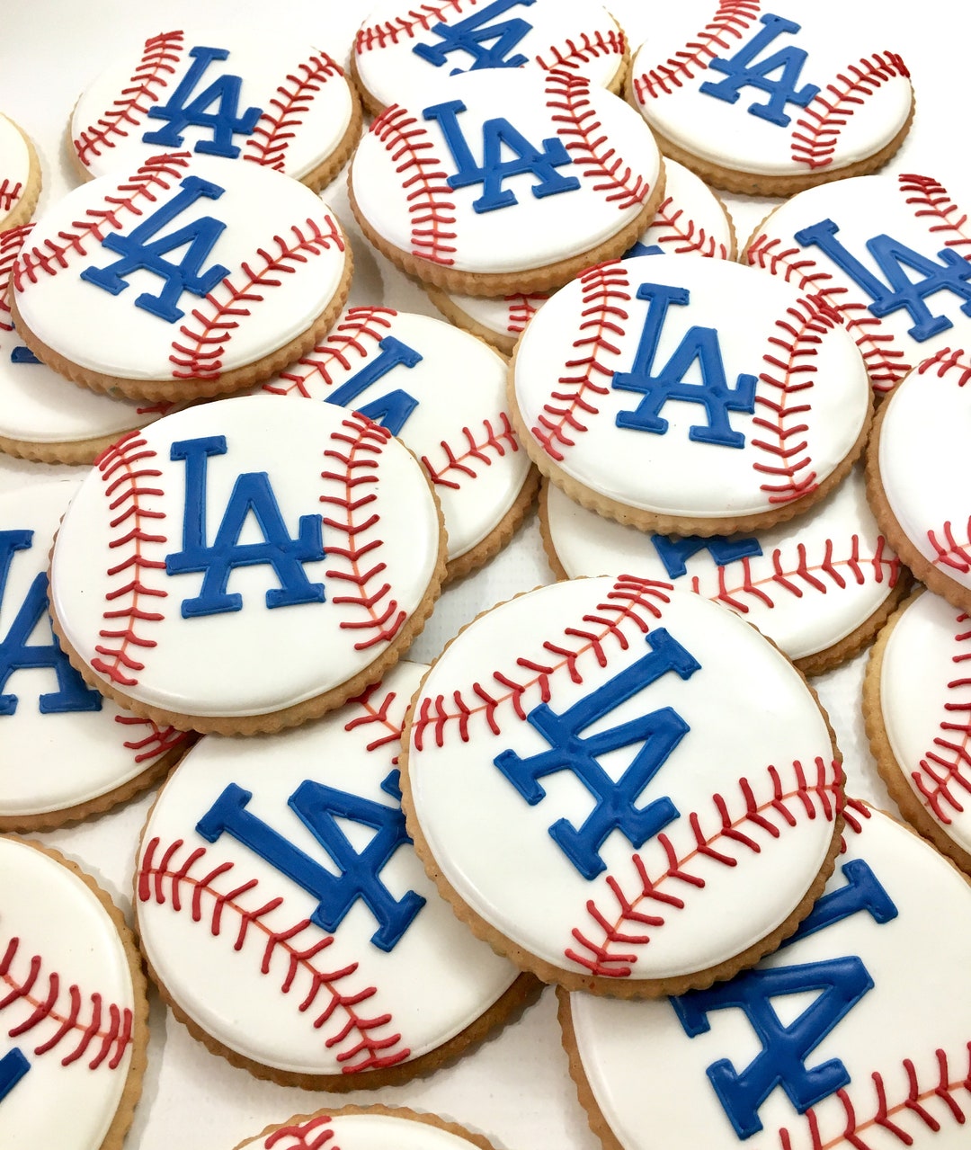 Baseball Logo Cookies-shipping NOT AVAILABLE - Etsy