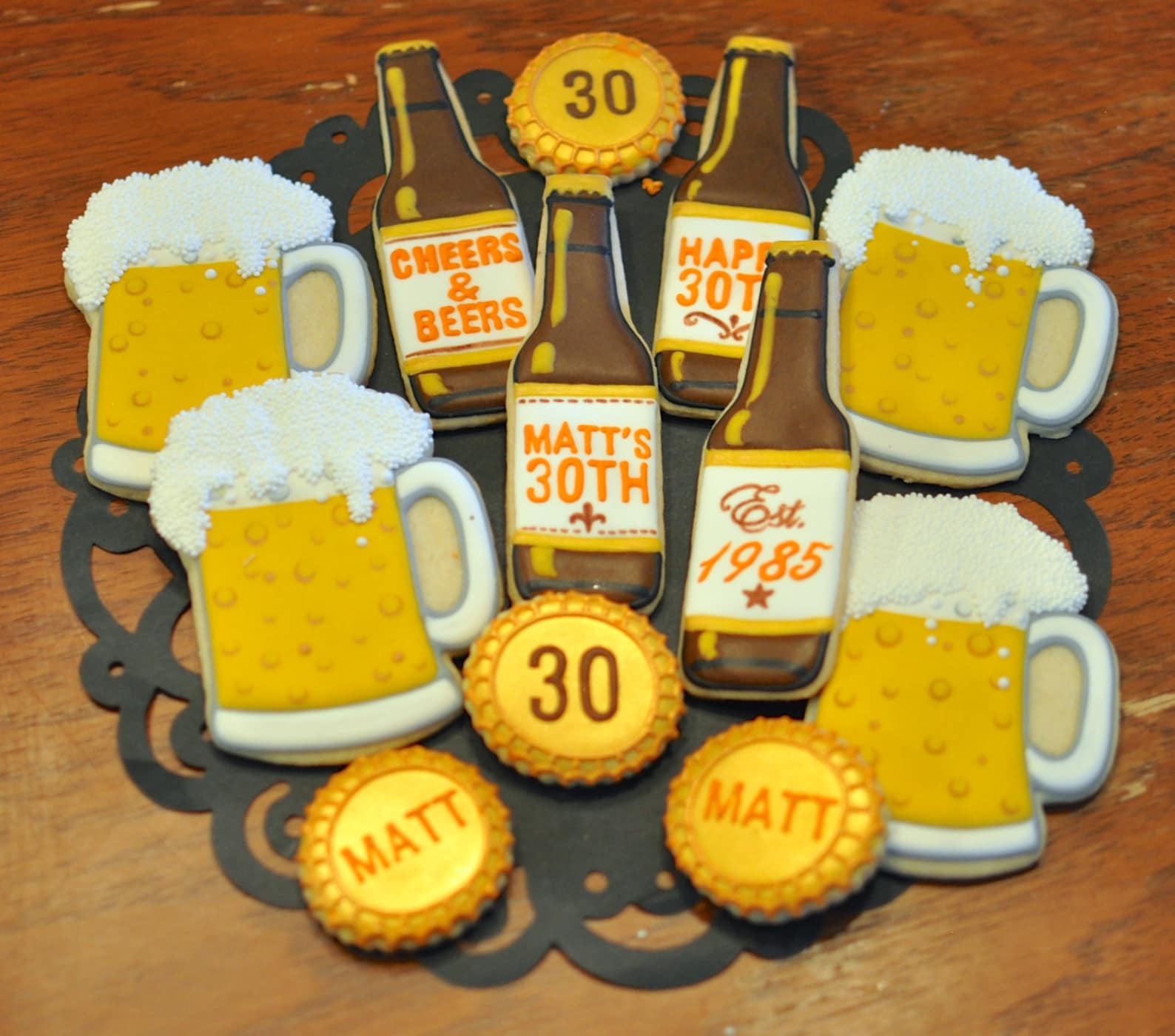 Custom Beer Themed Cookies - Etsy