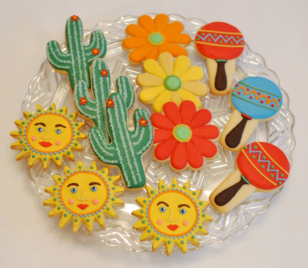 Fiesta Time Cookie Collection-shipping NOT AVAILABLE! - Etsy
