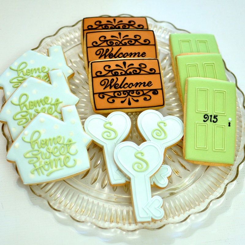 New Home Cookies - Etsy