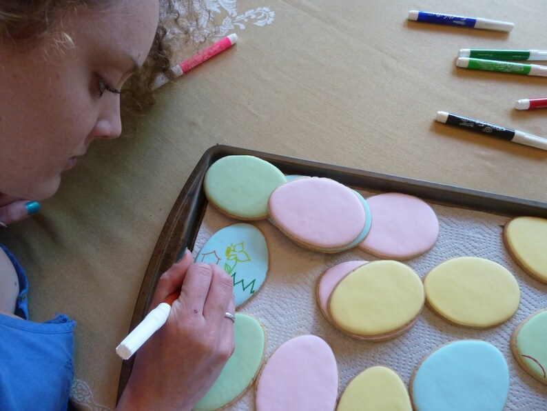 PICK up ONLY DIY Easter Egg Cookie Decorating Kit - Etsy