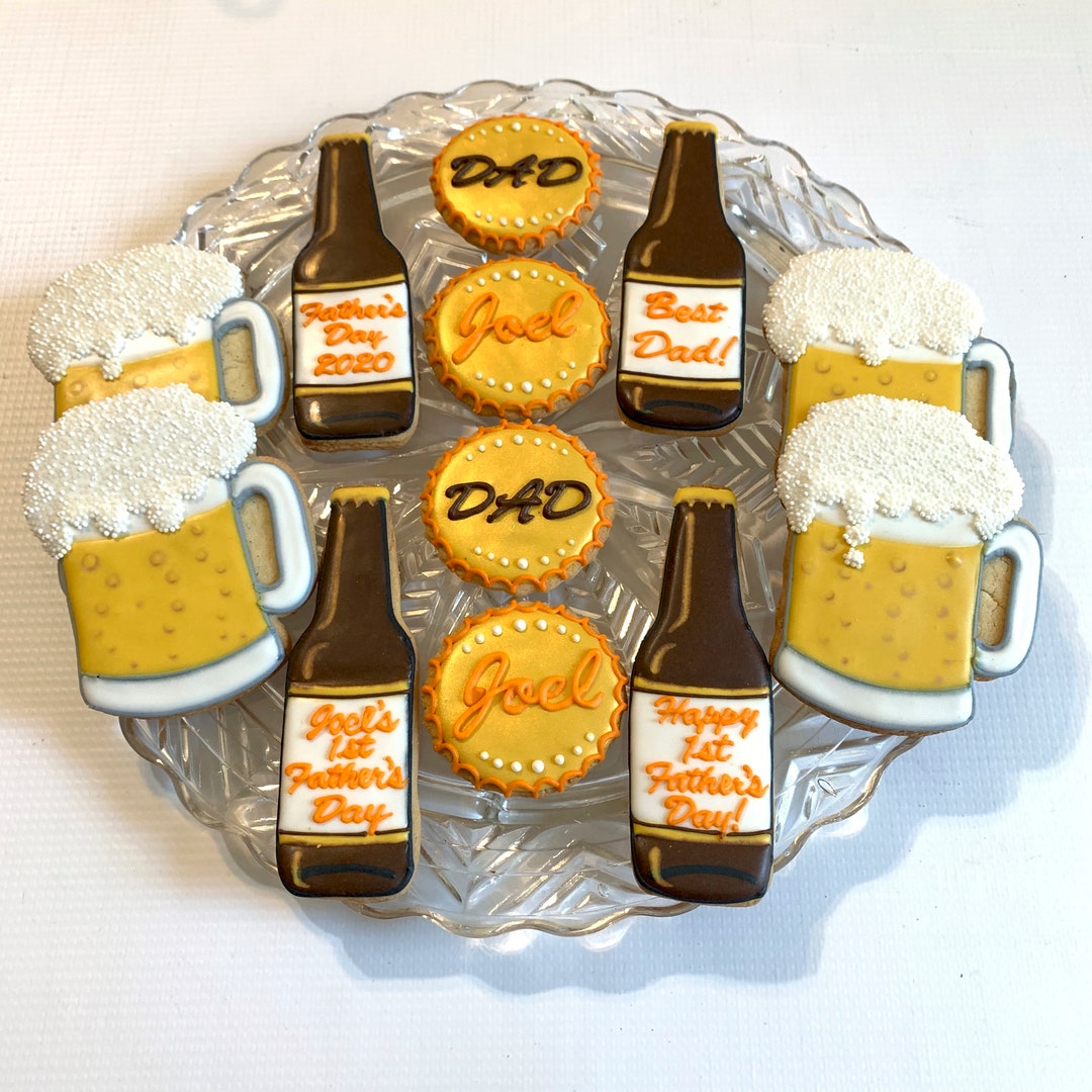 SHIPPING in CALIFORNIA ONLY! Beer Themed Cookies - Etsy