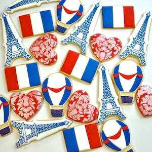 French Themed Cookie Collection - Etsy