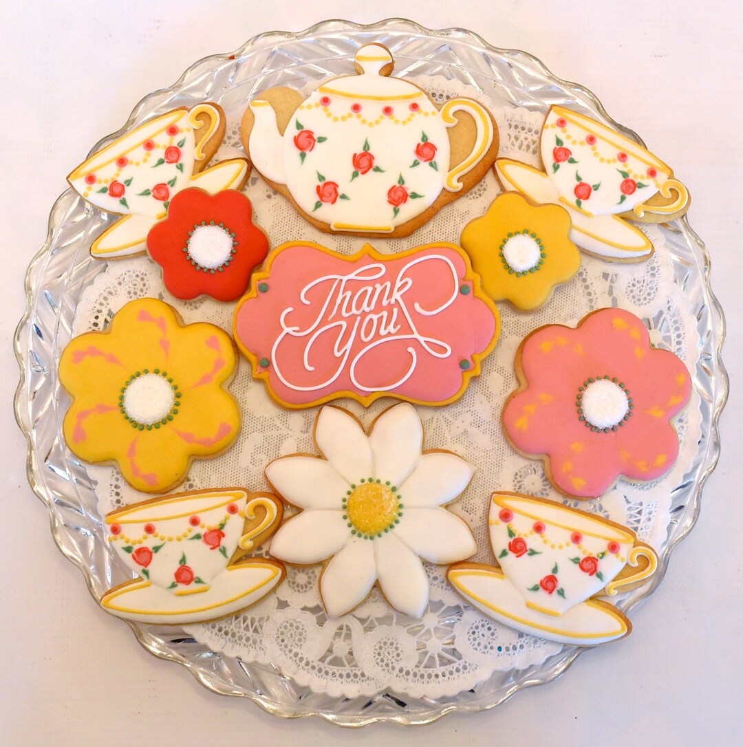 Tea Time Cookie Collection - Etsy